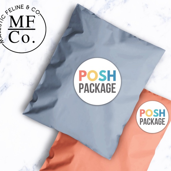 Majesticfeline | Office | 96 Posh Packaging Stickers Labels Poshmark ...